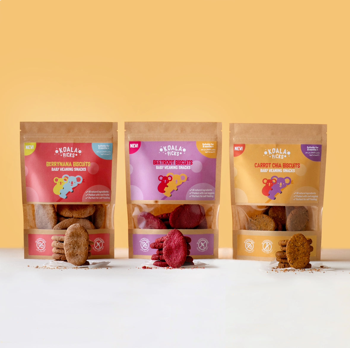 Baby Biscuits Bundle (3 Pack Assortment) – Koalapicks